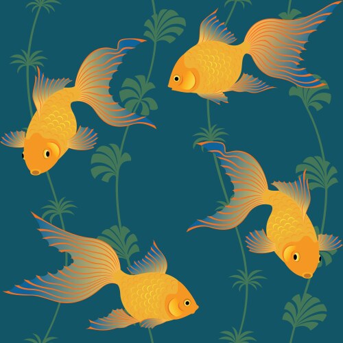 Sea pattern Royalty Free Vector Image - VectorStock