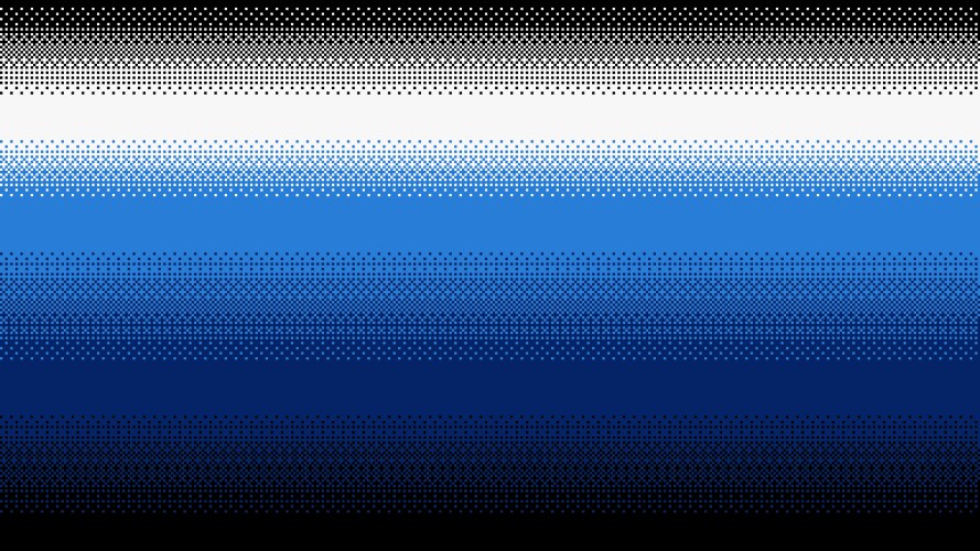 Pixel art gradient color background seamless Vector Image
