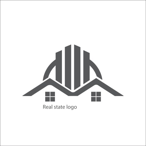 Real-state-logo-design Royalty Free Vector Image