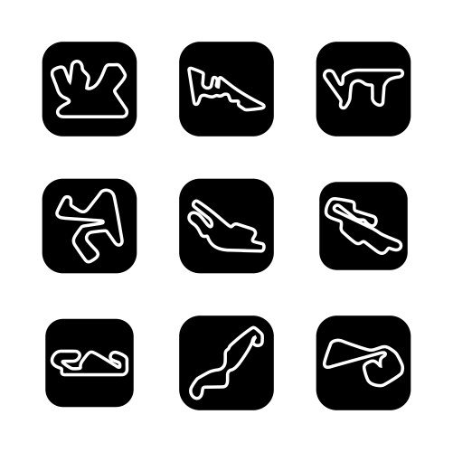 Circuit Silverstone Vector Images (42)
