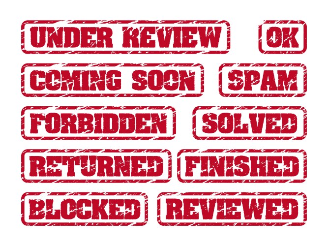 Coming soon promo banners stickers and tag labels Vector Image