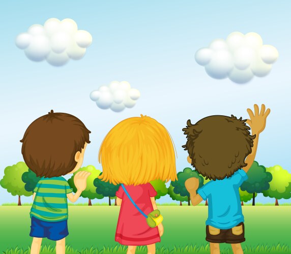 Three Kids Vector Images (over 8,200)