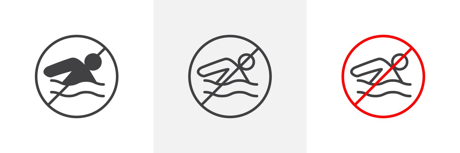 Swimming Pool Rules Sign Vector Images (over 360)