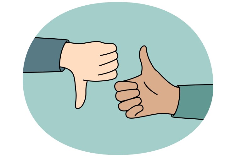 Agree Disagree Vector Images (over 700)