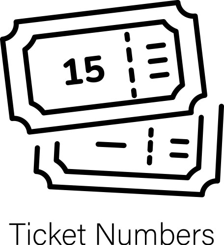 Festival ticket Royalty Free Vector Image - VectorStock