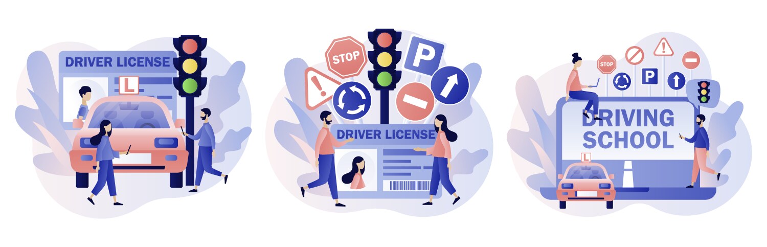 Driving Instructor Vector Images (over 1,200)