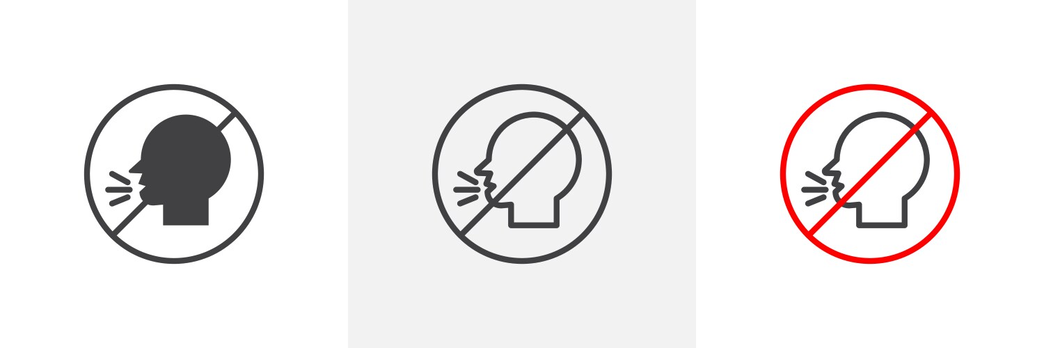 Please Keep Quiet Sign Vector Images (over 210)