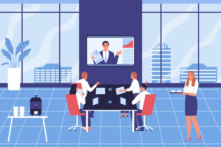 Online Meeting Vector Images (over 38,000)