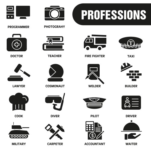 Employee Role Icons Vector Images (over 360)