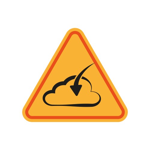 Warning sign eye sun hazard caution uv radiation Vector Image