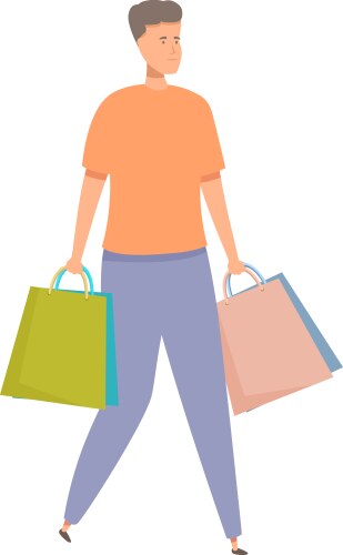 Young man wearing traditional burmese longyi Vector Image