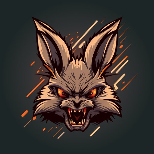 Angry Rabbit Vector Images (over 1,100)
