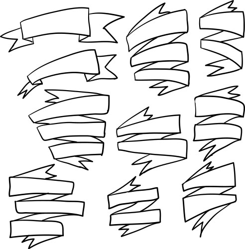 Ribbon Cartoon Vector Images (over 90,000)