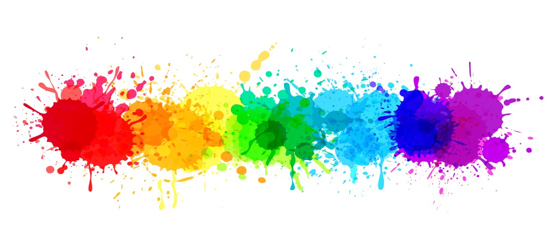 Paint splat Royalty Free Vector Image - VectorStock