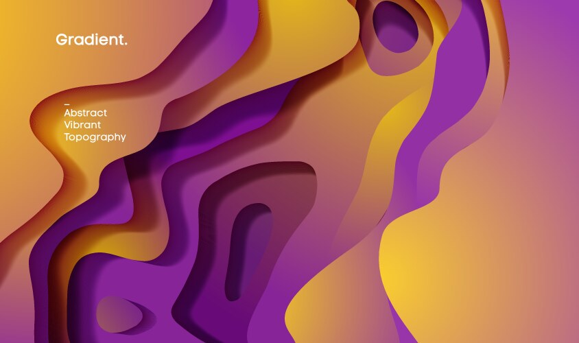 Simple gradient abstract background for wallpaper Vector Image