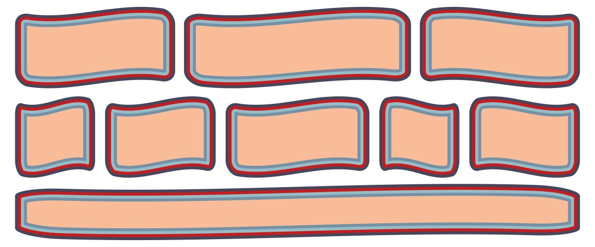 Hand-drawn text frames Royalty Free Vector Image