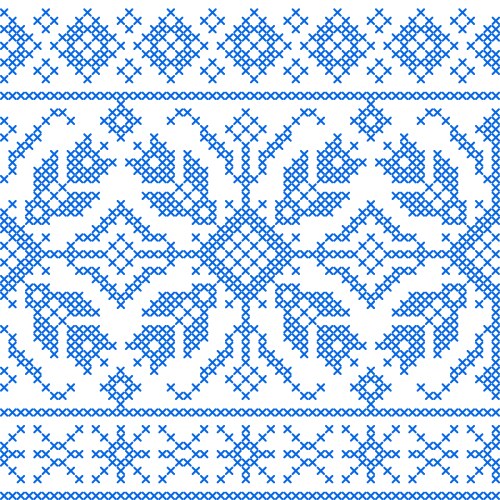 Cross Stitch Vector Images (over 7,400)