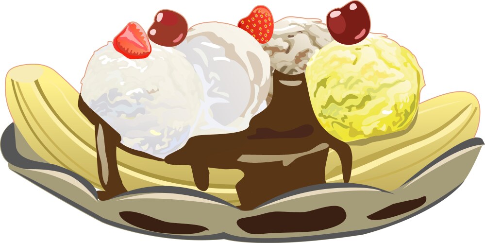Banana Split Vector Images (over 1,100)