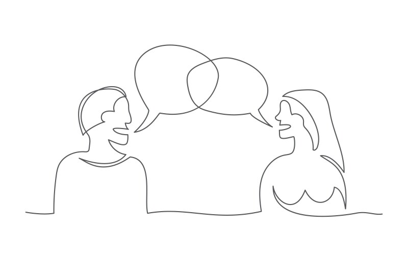 People Talking Drawing Vector Images (over 6,900)