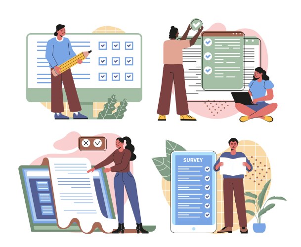 Survey Vector Images (over 75,000)