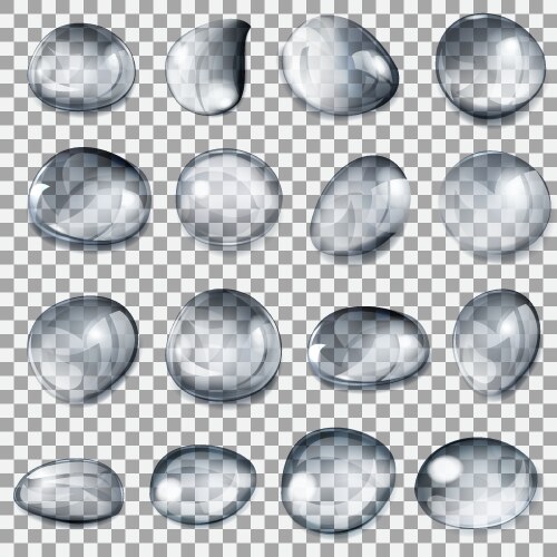 Teardrop Transparent Drops Vector Images (over 470)
