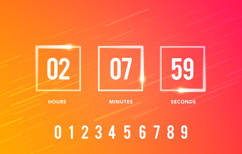 Coming soon loading screen Royalty Free Vector Image