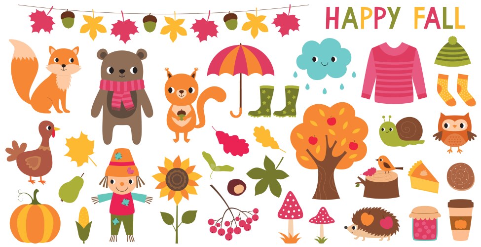 Fall Leaves Cartoon Vector Images (over 18,000)