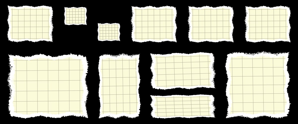 Hand-drawn text frames Royalty Free Vector Image