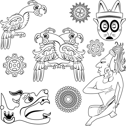 Mayan Vector Images (over 9,700)
