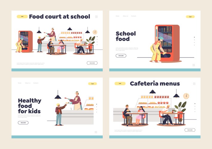 School Cafeteria Vector Images (over 1,000)
