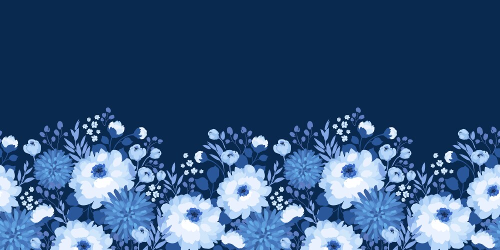 Abstract seamless pattern with brush strokes Vector Image