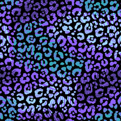 Purple Leopard Print Pattern
