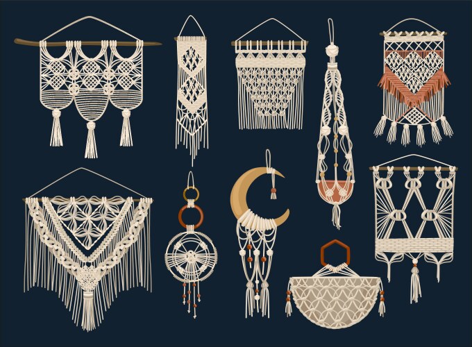 Macrame Vector Images (over 2,200)