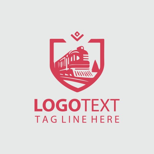Train logo Royalty Free Vector Image - VectorStock