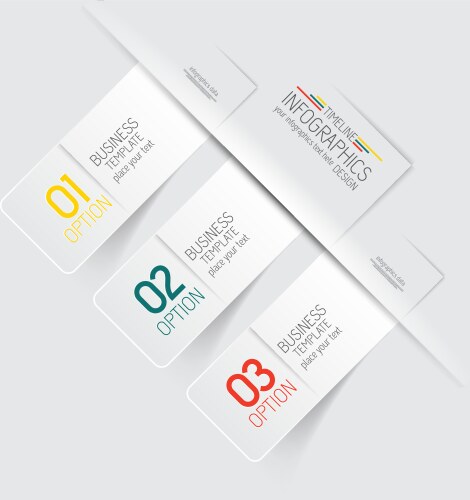 3 elements scheme diagram data logo design Vector Image