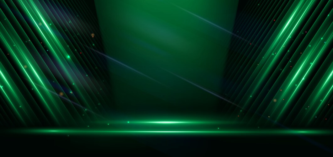 Abstract technology futuristic neon circle Vector Image