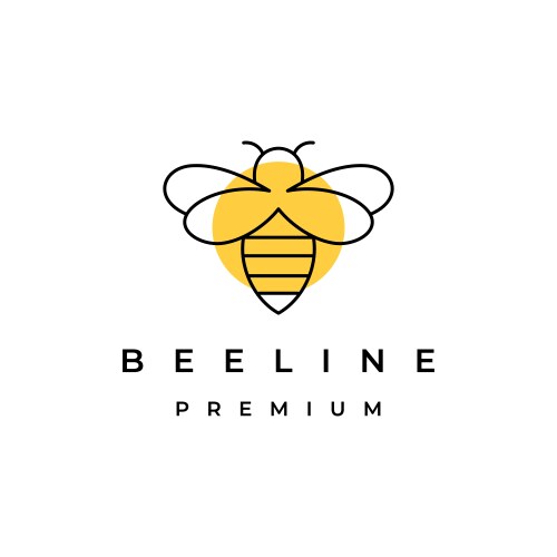 Bumblebee logo Vector Images & Graphics for Commercial Use | VectorStock