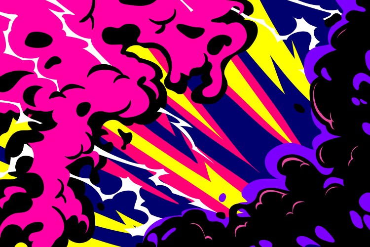 Comic Smoke Vector Images (over 7,500)