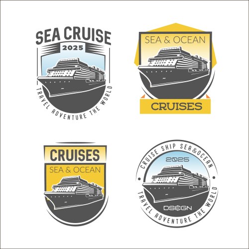 Cruise Ship Logos Vector Images (over 14,000)