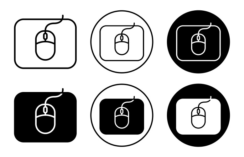 Computer Mouse Outline Vector Images (over 17,000)