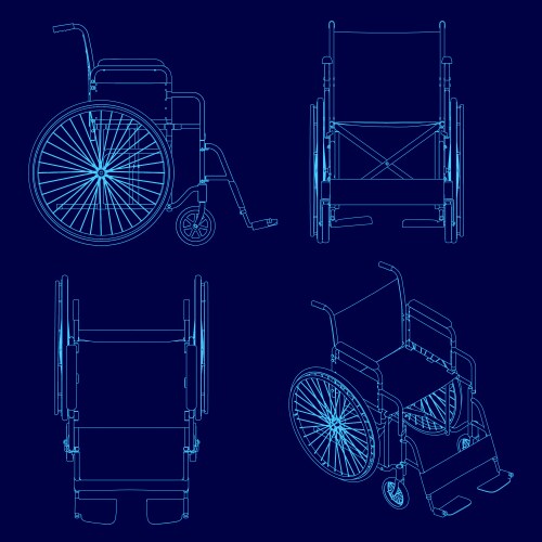Wheelchair Drawing Vector Images (over 2,000)
