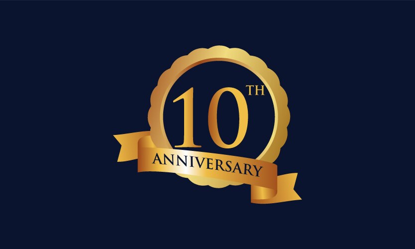10th anniversary logo Vector Images & Graphics for Commercial Use ...