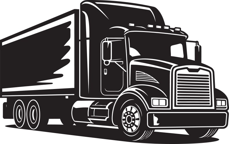 Freightliner Truck Vector Images (60)