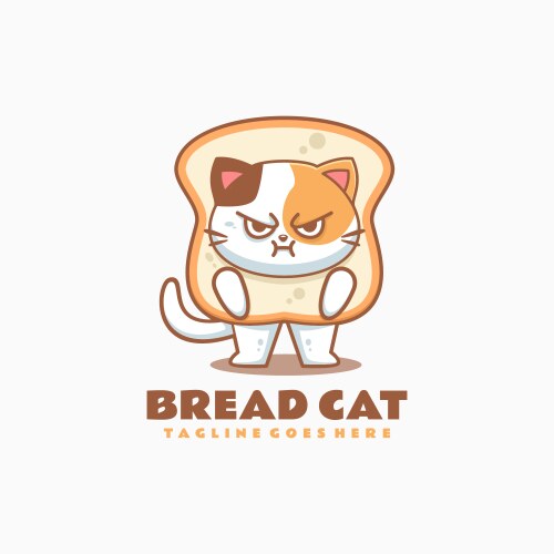 Bread logo template Royalty Free Vector Image - VectorStock