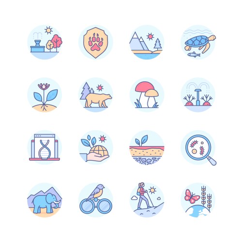 Biodiversity Vector Images (over 8,800)