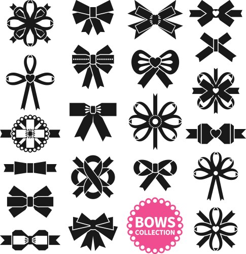 Calligraphy elements set Royalty Free Vector Image