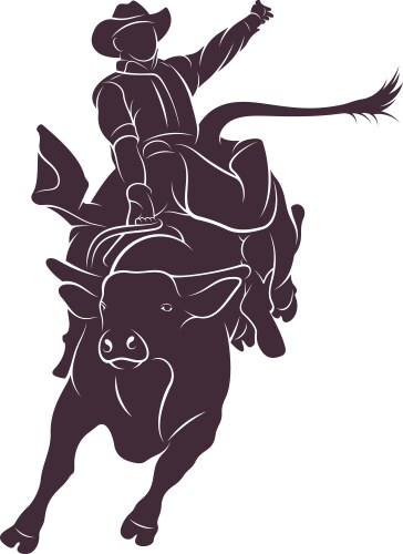 Bull Rider Vector Images (over 780)