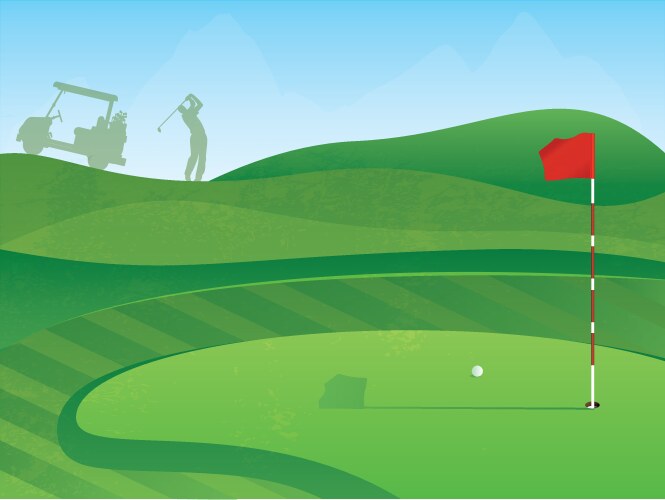 Golf Course Vector Images (over 17,000)
