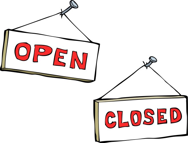 Open Closed Vector Images (over 97,000)