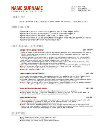 Resume Vector Images (over 38,000)